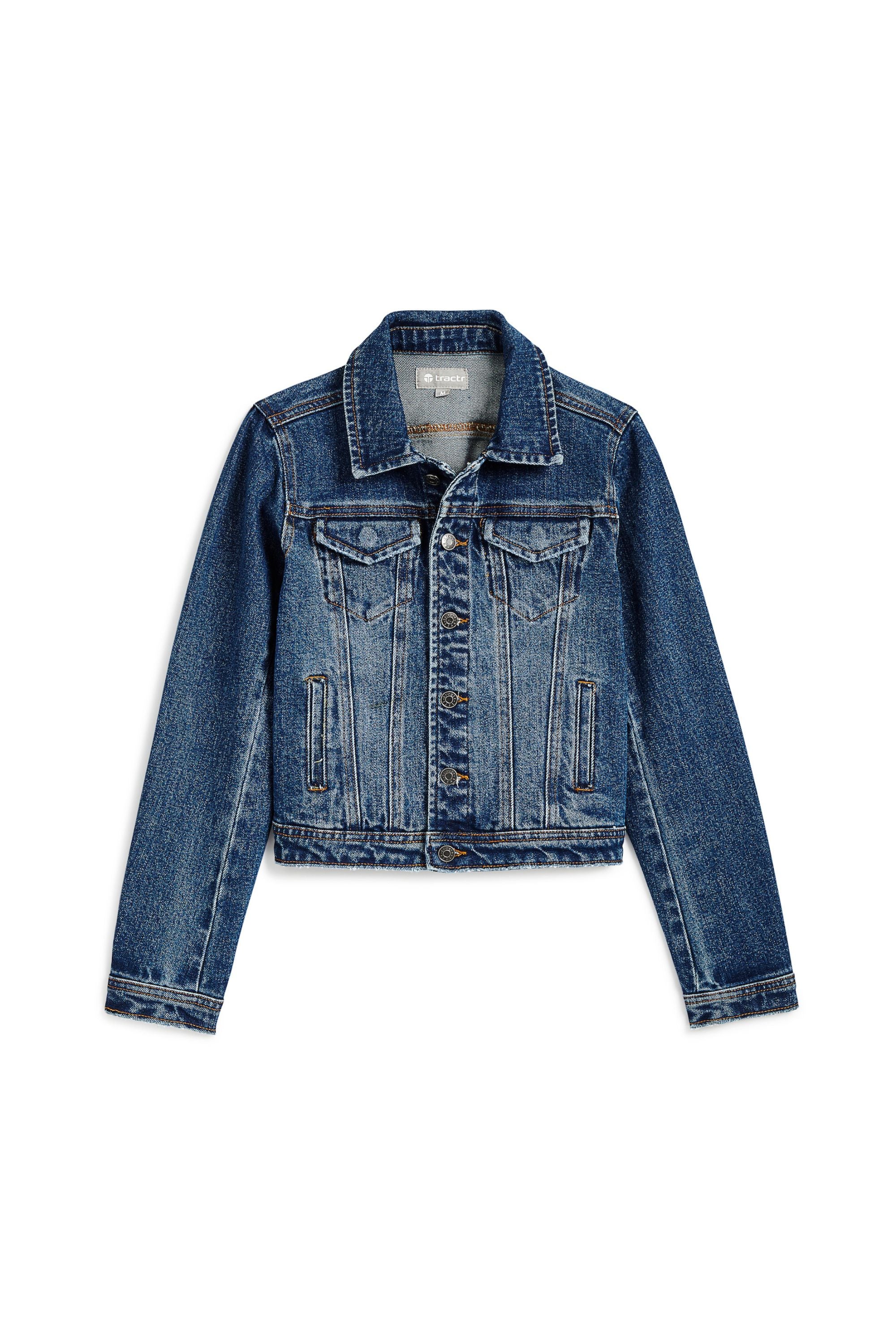 Loretta - Basic Denim Jacket In High Tide
